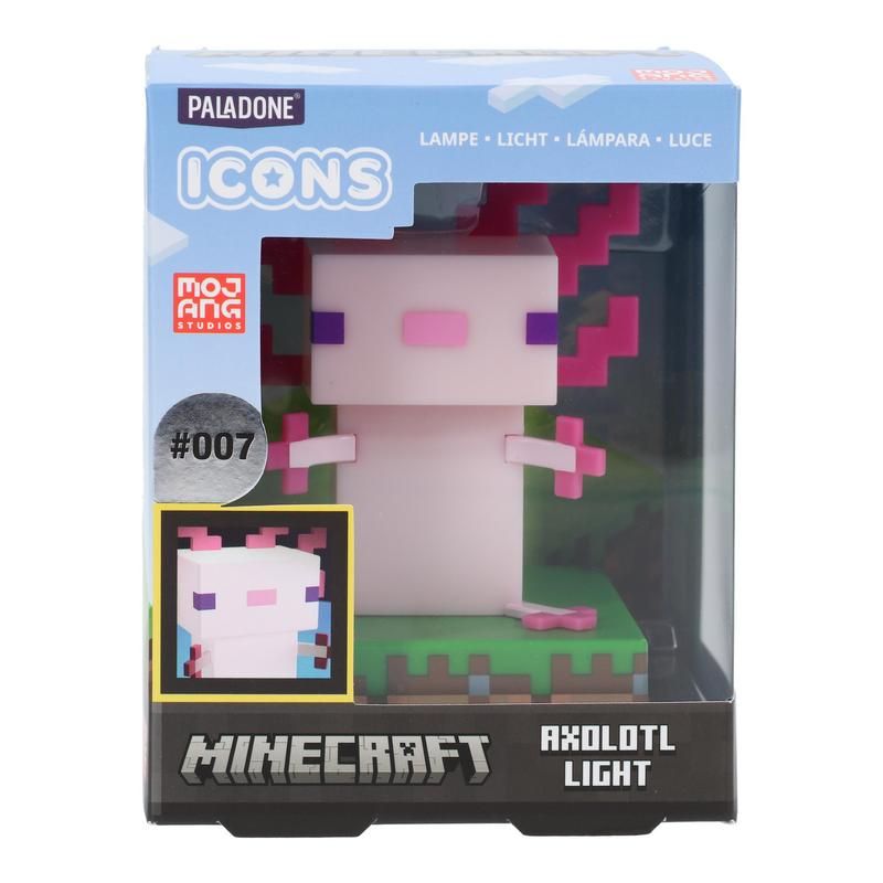 Axolotl Icon Light - Minecraft Collectibles - Paladone Trade