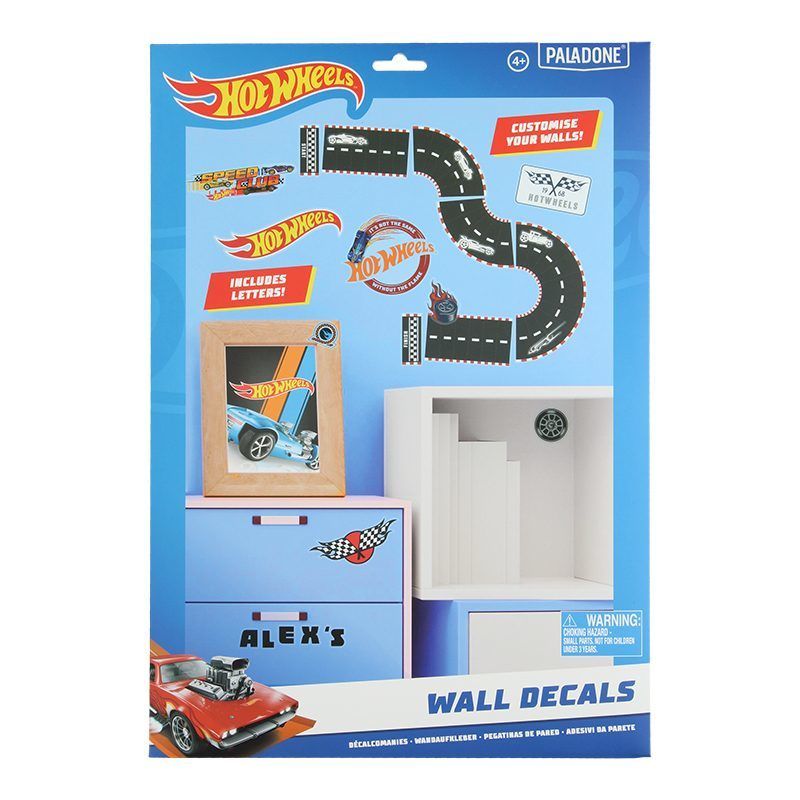 Hot Wheels Wall Decals
