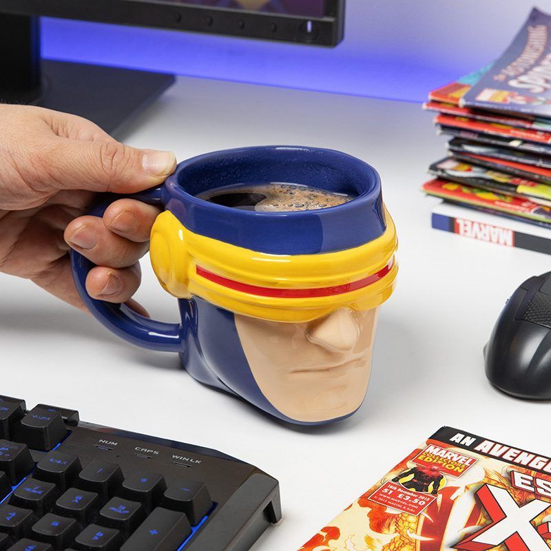 X-Men Cyclops Heat Change Shaped Mug - Paladone Trade