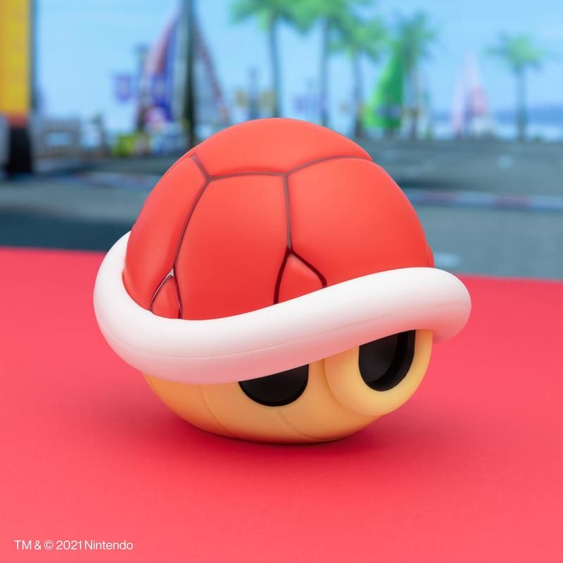mario spiny shell red